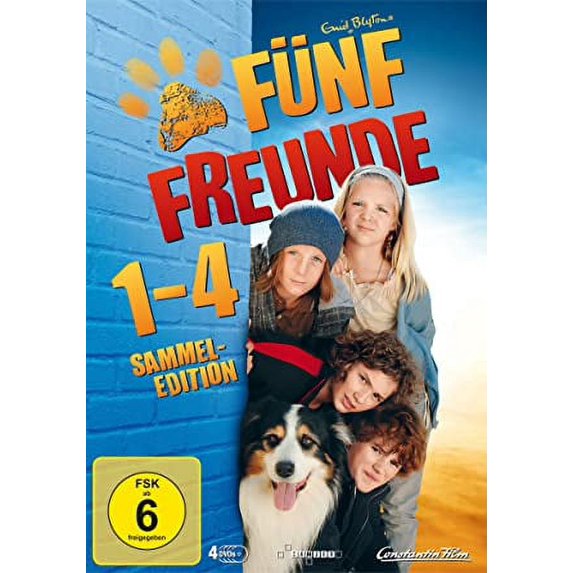 Famous Five 1-4 - 4-DVD Set ( FÃ¼nf Freunde / FÃ¼nf Freunde 2 / FÃ¼nf ...