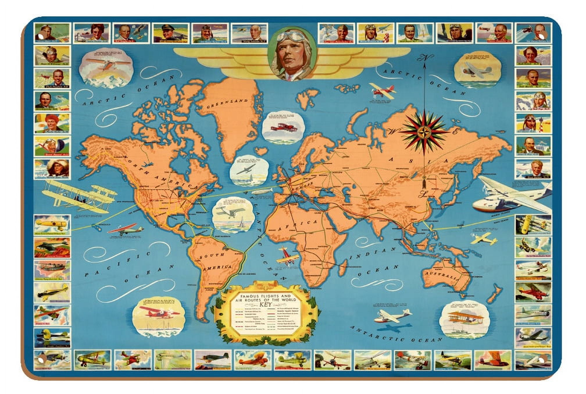 Famous Flights and Air Routes of the World - Pan American Airways ...