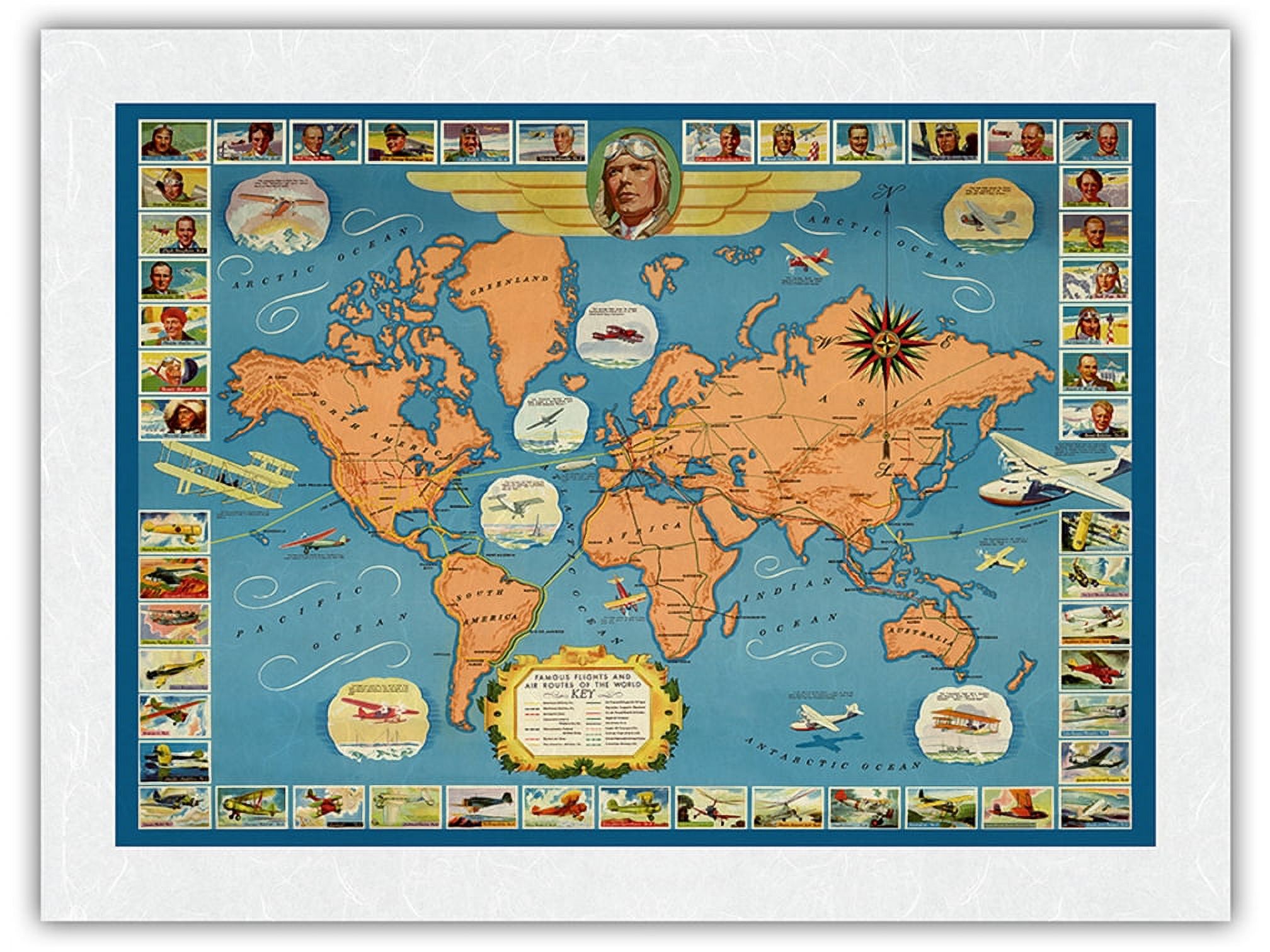 Famous Flights and Air Routes of the World - Pan American Airways ...