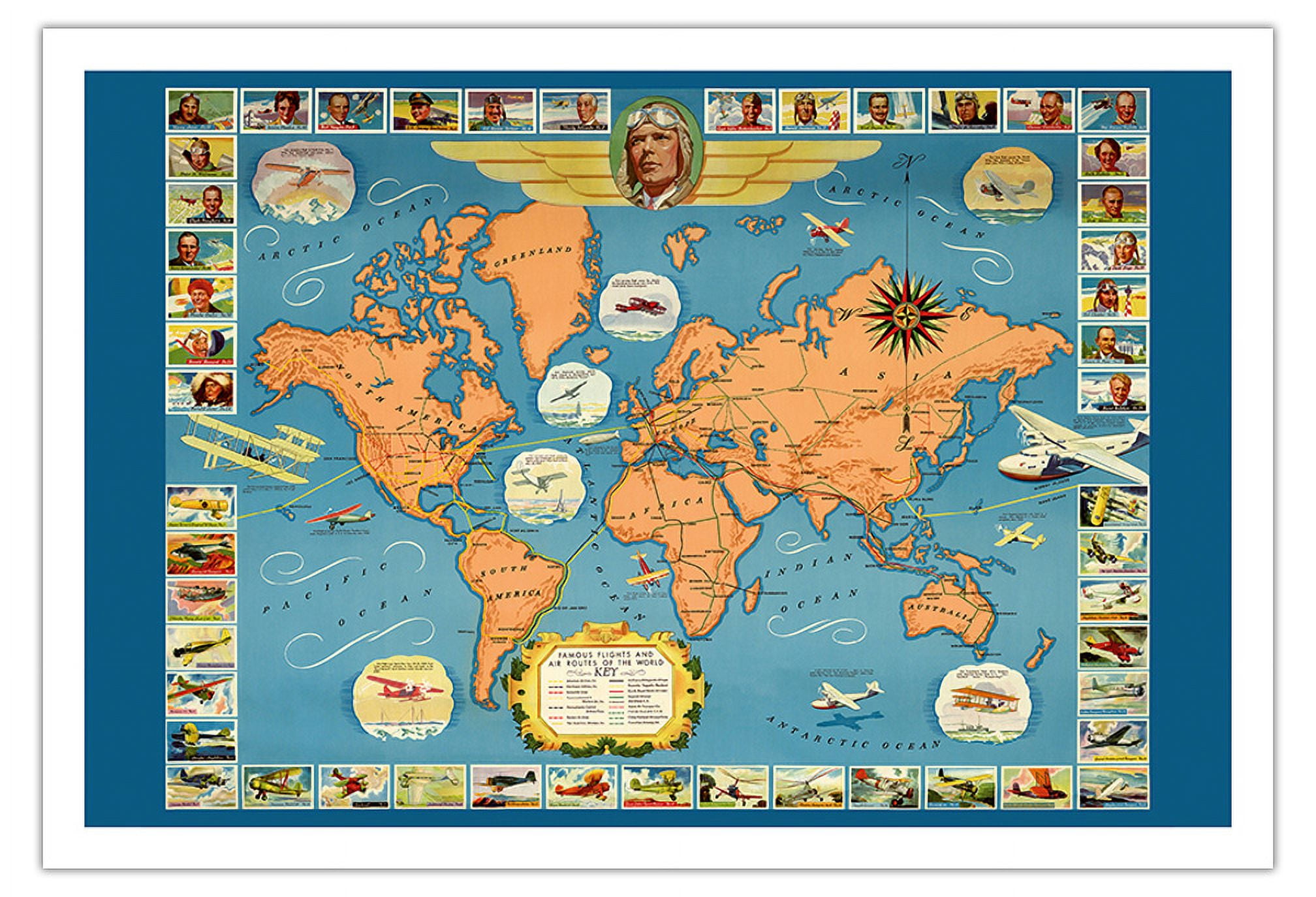 Famous Flights and Air Routes of the World - Pan American Airways ...