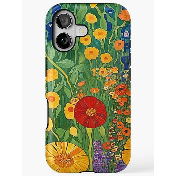 Famous Floral Art Painting The Flower Garden Artwork iPhone Case 17 16 ...