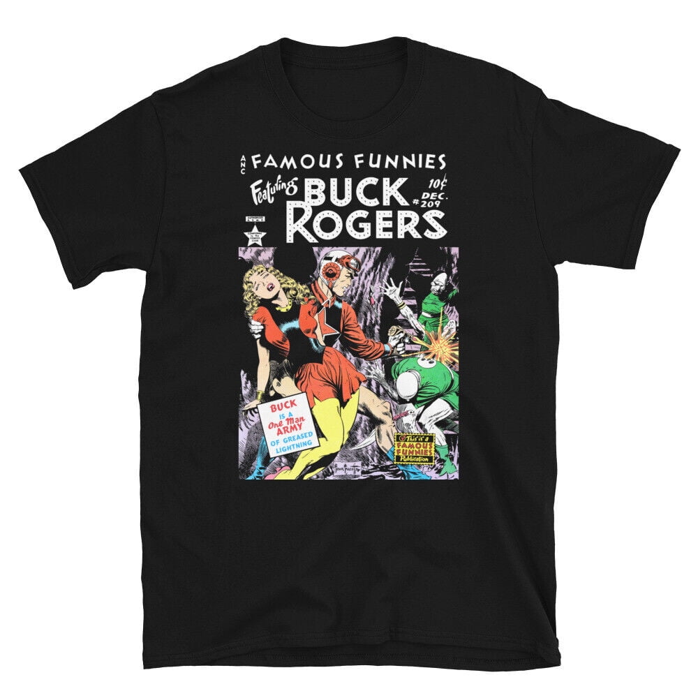 Famous Funnies No 209 Featuring Buck Rogers Frank Frazetta Cover Black