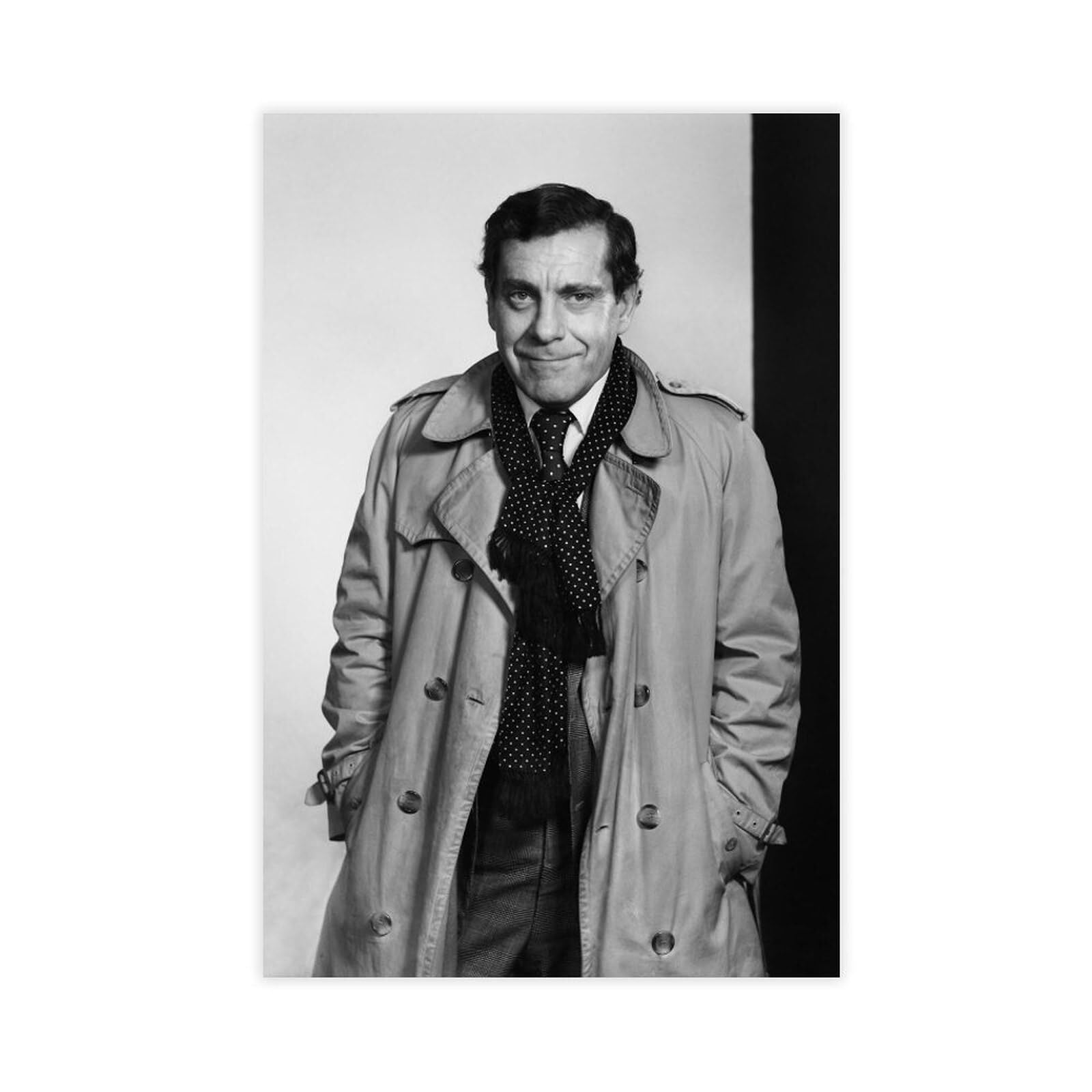 Famous Journalist Morley Safer Posters for House Aesthetic Decoration ...