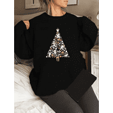 Famous Mouse And Friends Christmas Tree Holiday Cartoon Vibe Sweatshirt ...