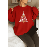 Famous Mouse And Friends Christmas Tree Holiday Cartoon Vibe Sweatshirt ...
