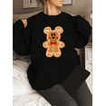Famous Mouse Gingerbread Christmas Holiday Graphic Themed Sweatshirt ...