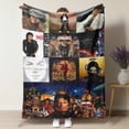 Famous Music Flannel Blanket, Funny Michael Blankets ,Soft and ...