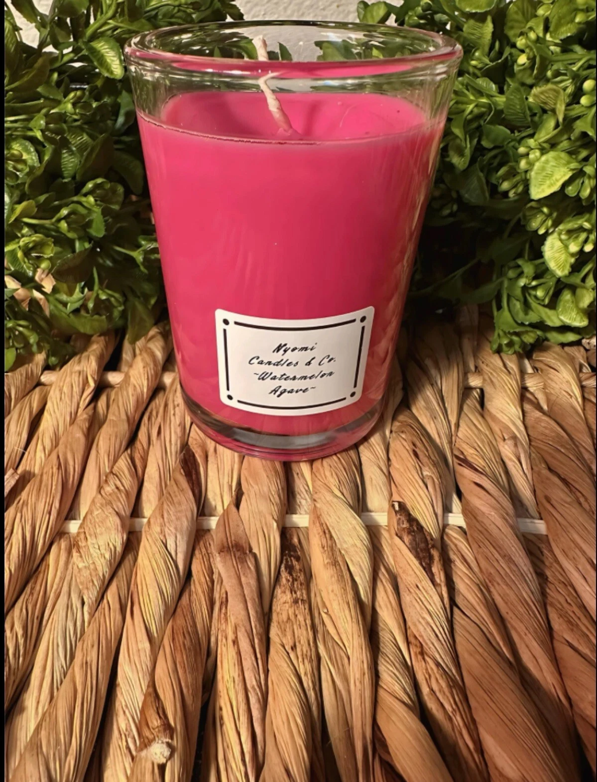 Famous Nyomi Candles And Co. Watermelon Agave Free Shipping - Walmart.com