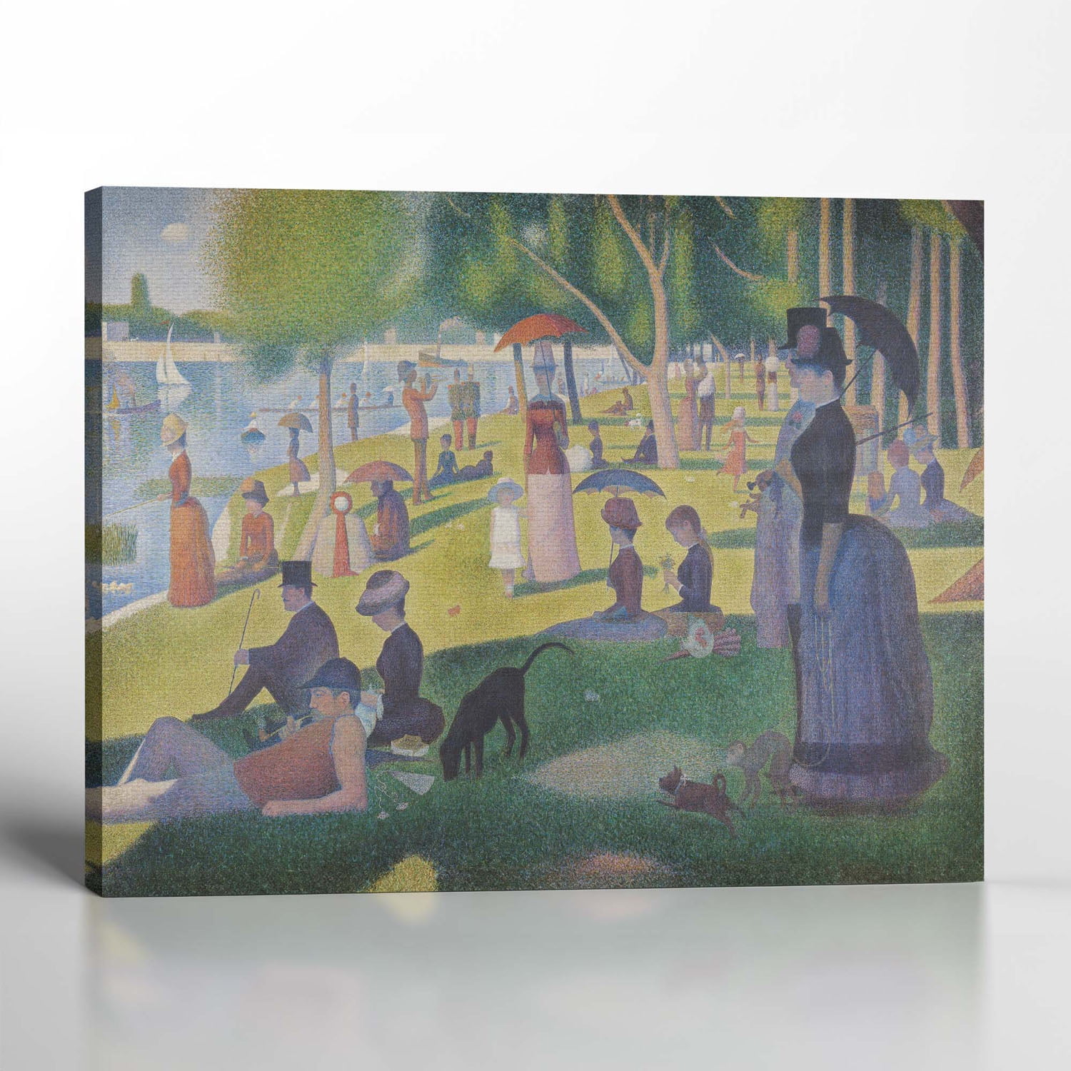 Famous Paintings Wall Art, George Seurat Canvas, Famous Paintings, A ...
