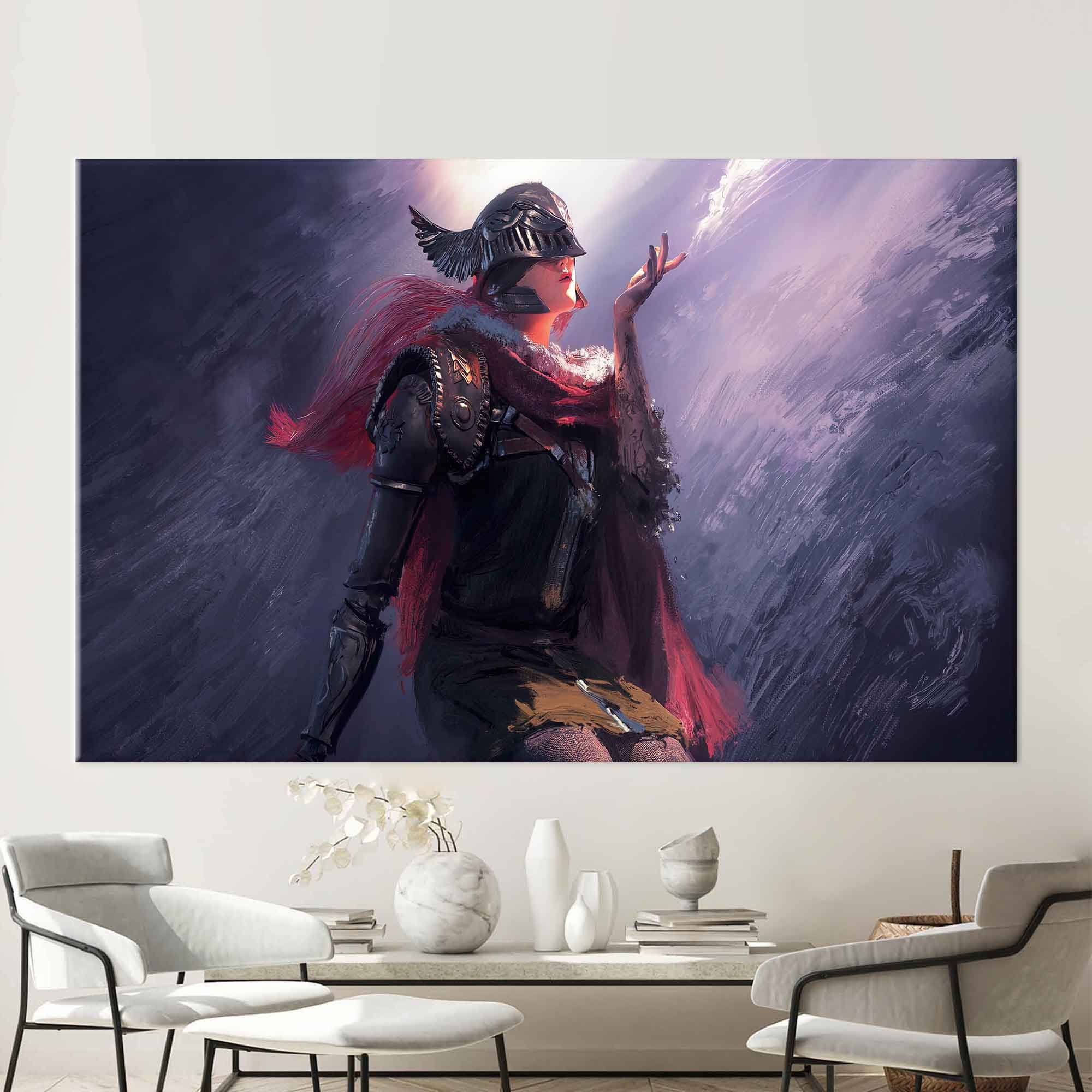 Famous Poster, Living Room Wall Decor, Canvas Wall Art, Movie Room ...