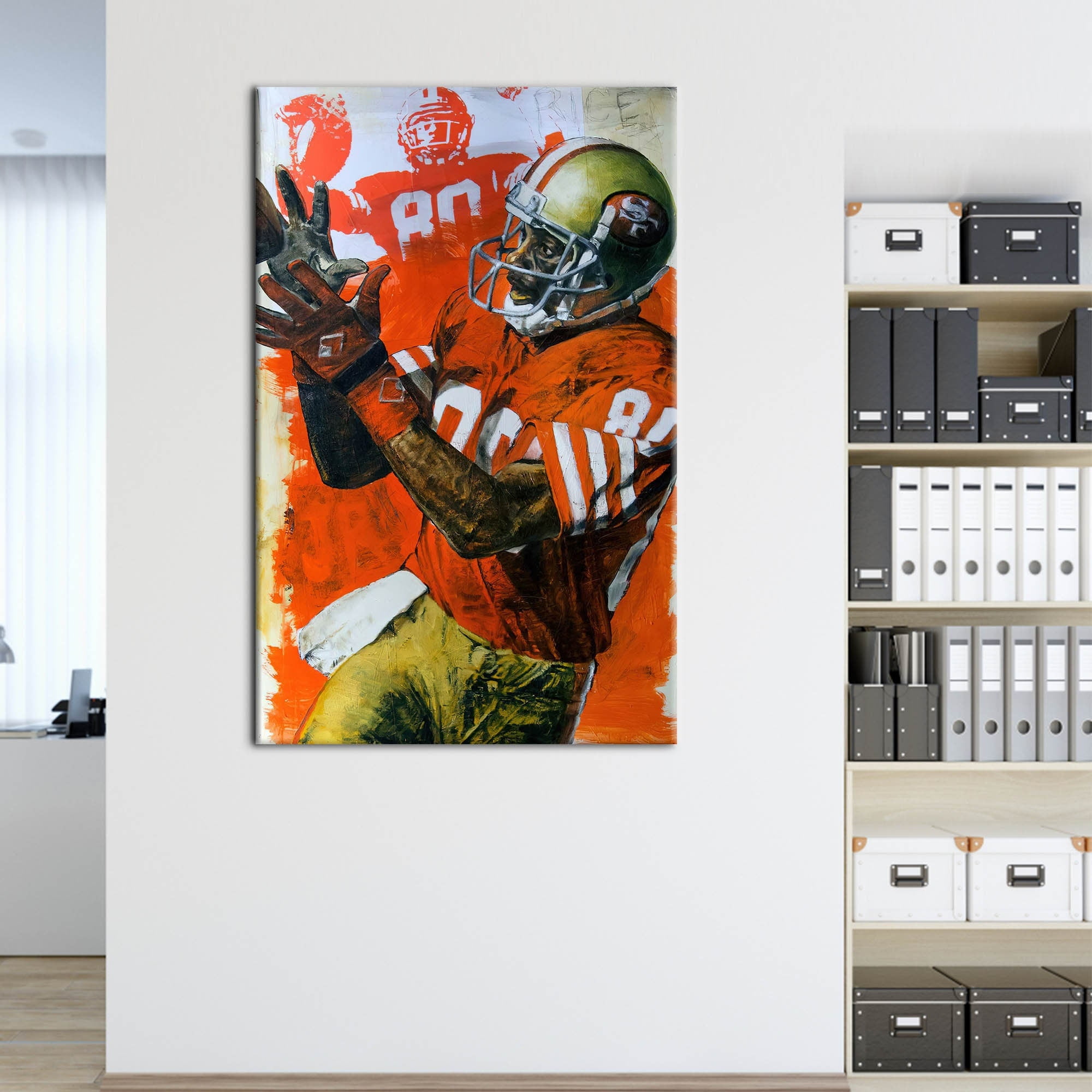 Famous Poster, Sports Art, Gym Printed, Jerry Rice, Motivational Poster ...