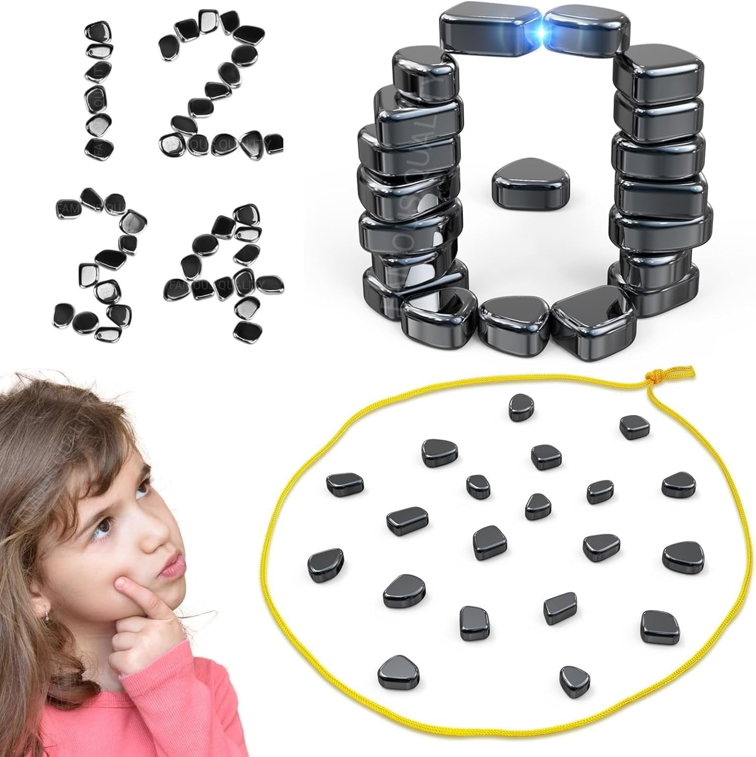 Famous Quality Magnetic Game for Kids & Adults with Magnets & Lanyard ...