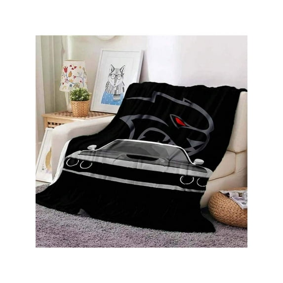 Famous Sports Car SRT Hellcat Demon Dodge Challenger Blanket Outdoor ...