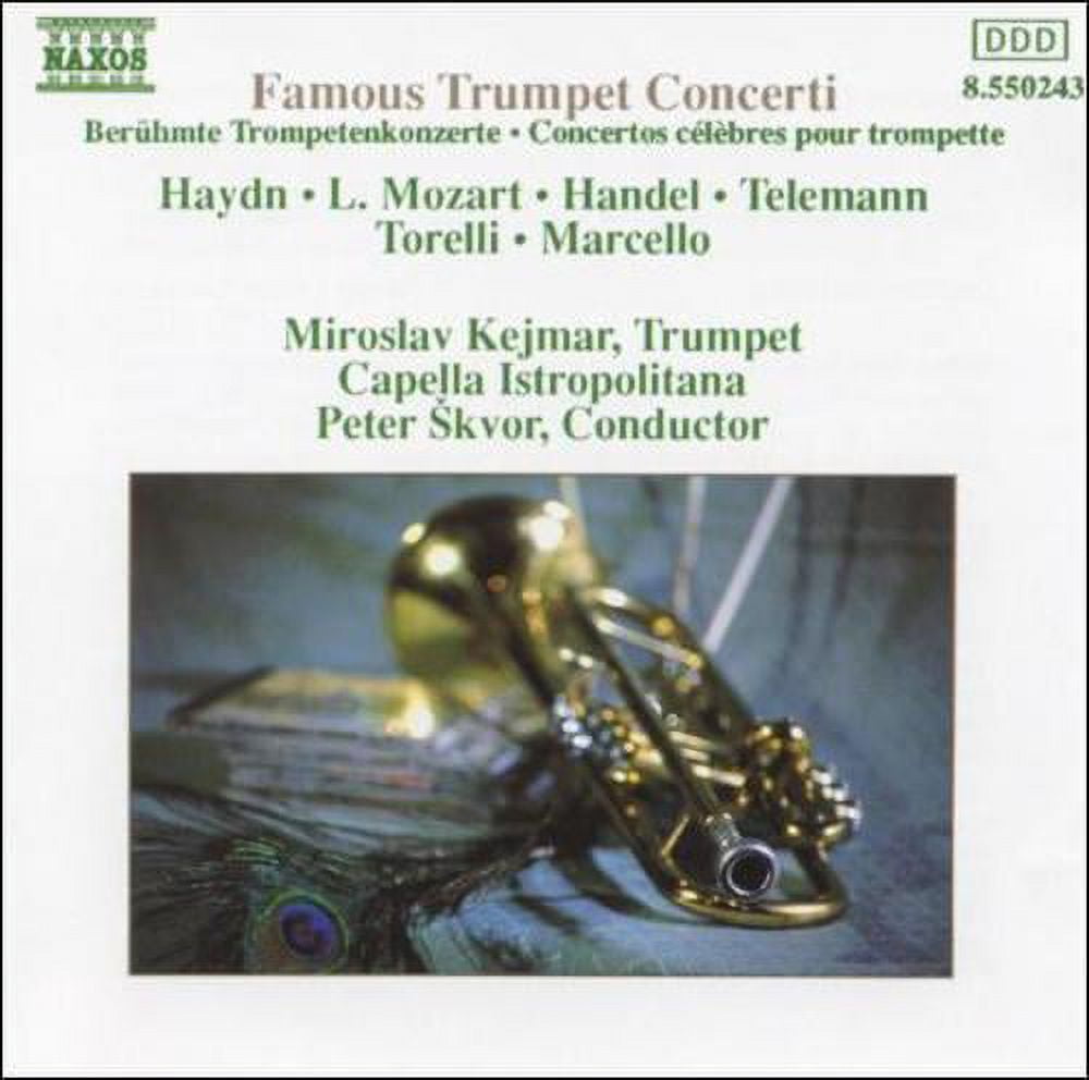 Pre-Owned Famous Trumpet Concerti (CD, Oct-1990, Naxos (Distributor ...