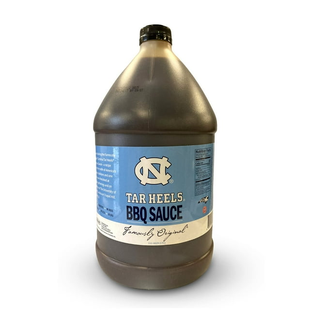 Carolina Tar Heels BBQ Sauce - 1 Gallon Jug for Breakroom - Walmart ...