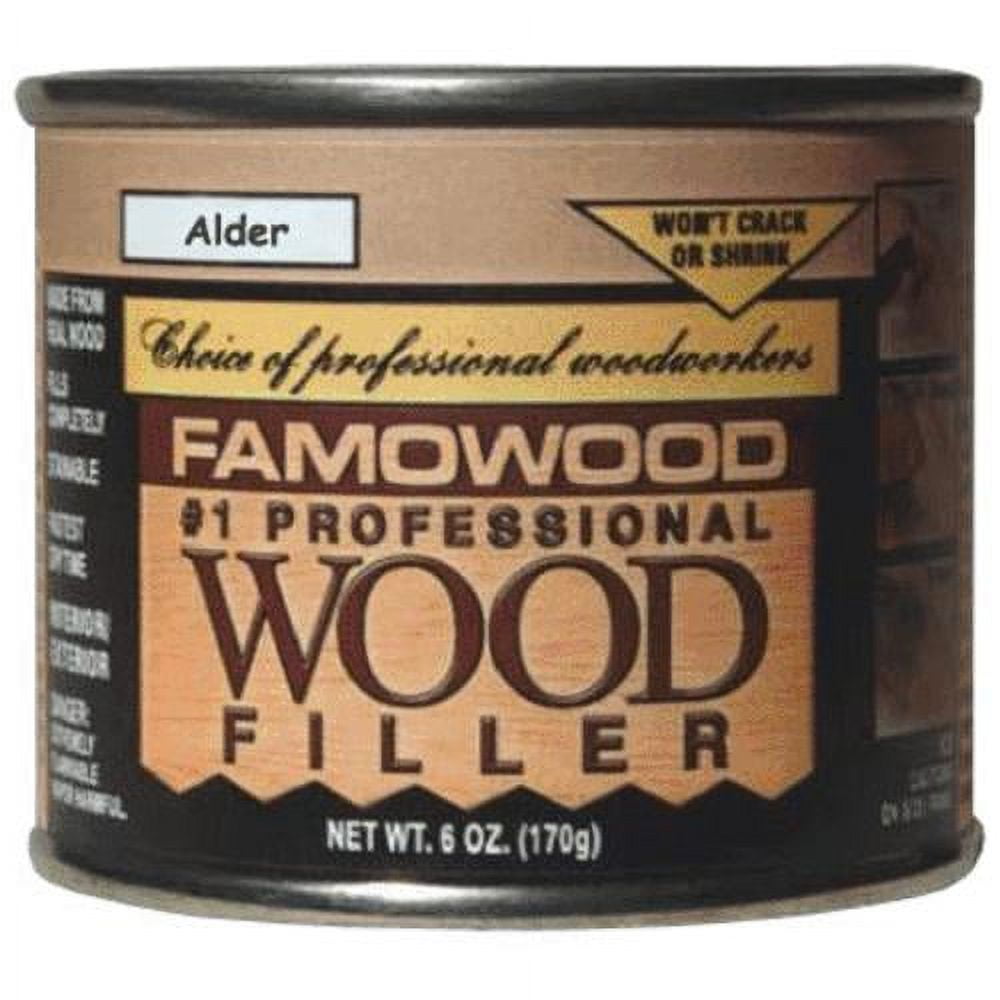 Famowood 36041100 Wood Filler 4 Oz, Alder, Each - Walmart.com