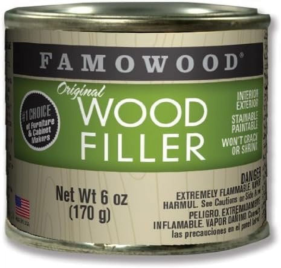Eclectic Products Inc Famowood Wood Filler Red Oak - Quick Dry - 6 oz ...