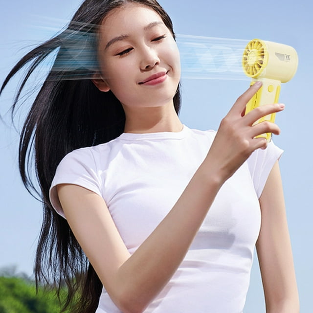 Fan 100-speed Handheld High-speed Fan Mecha Outdoor Portable Fan Speed ...