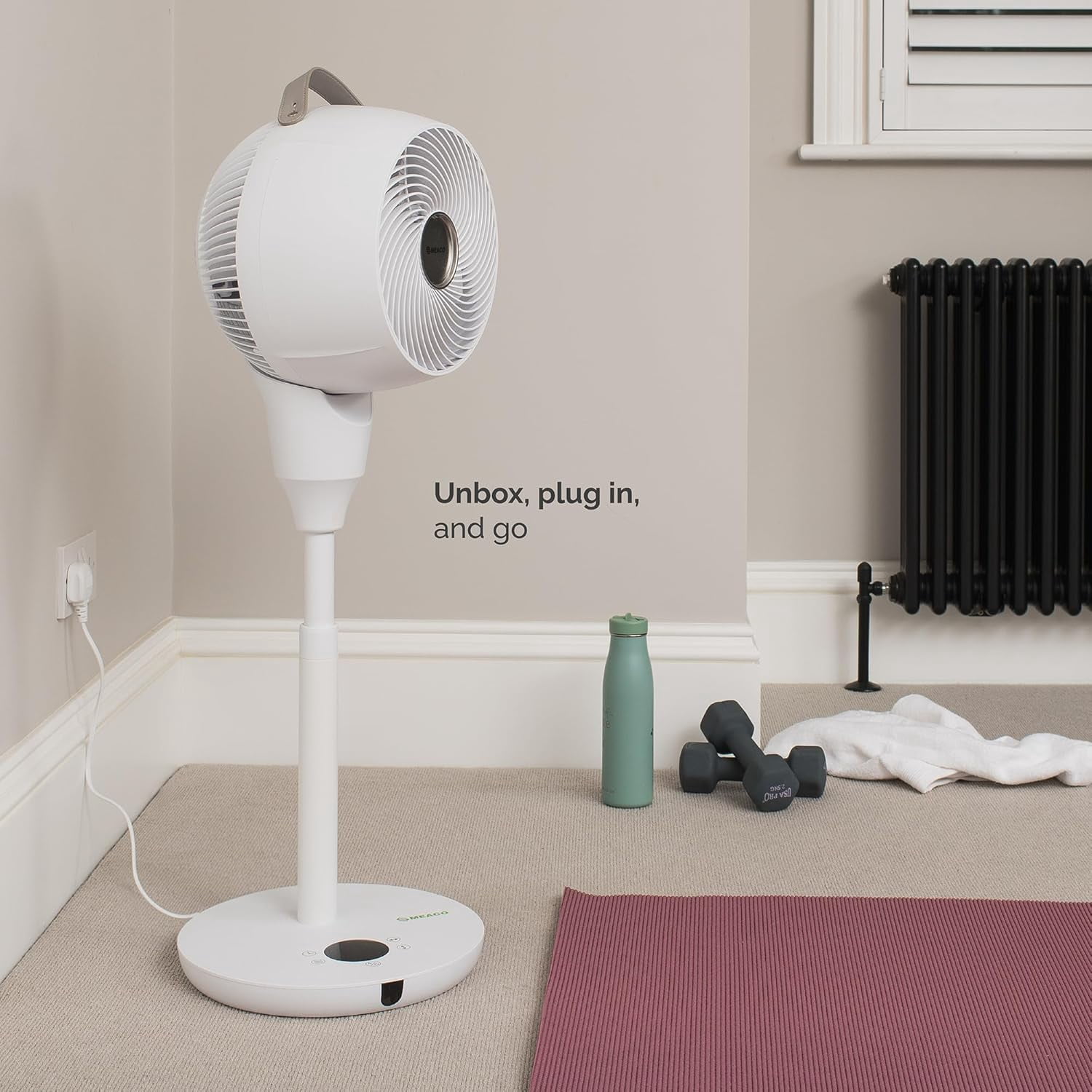 Fan 1056P Pedestal fan, Air Circulator Award-winning, super-quiet ...