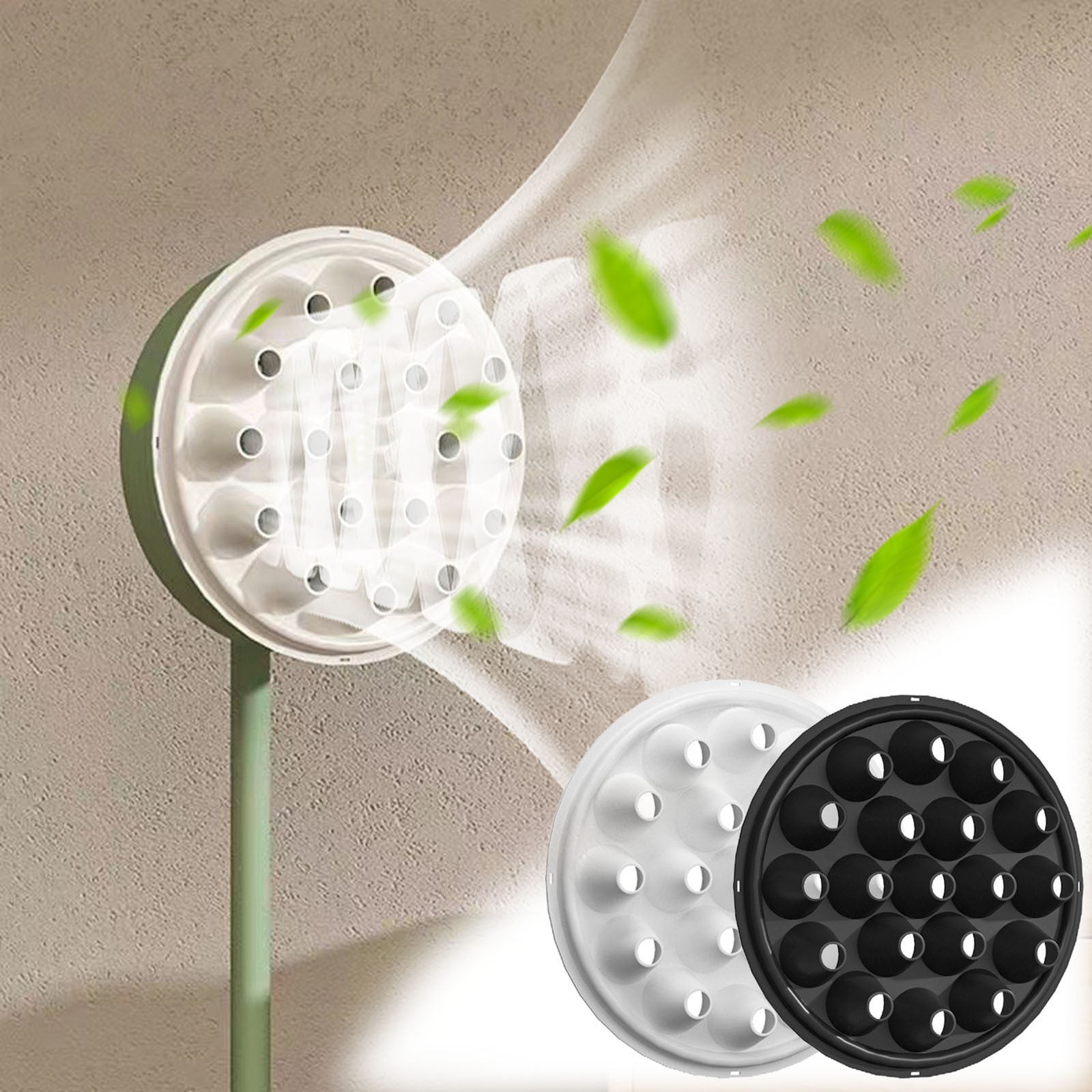 Fan Air Cooler Attachment with Chill-down Exhaust Hood, Plastic ...