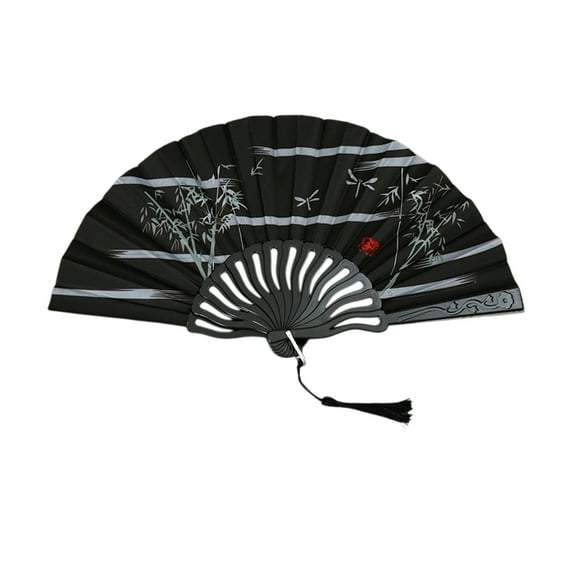 Fan Ancient Style Folding Fan 7 Inches with Tassels Opening and Closing ...