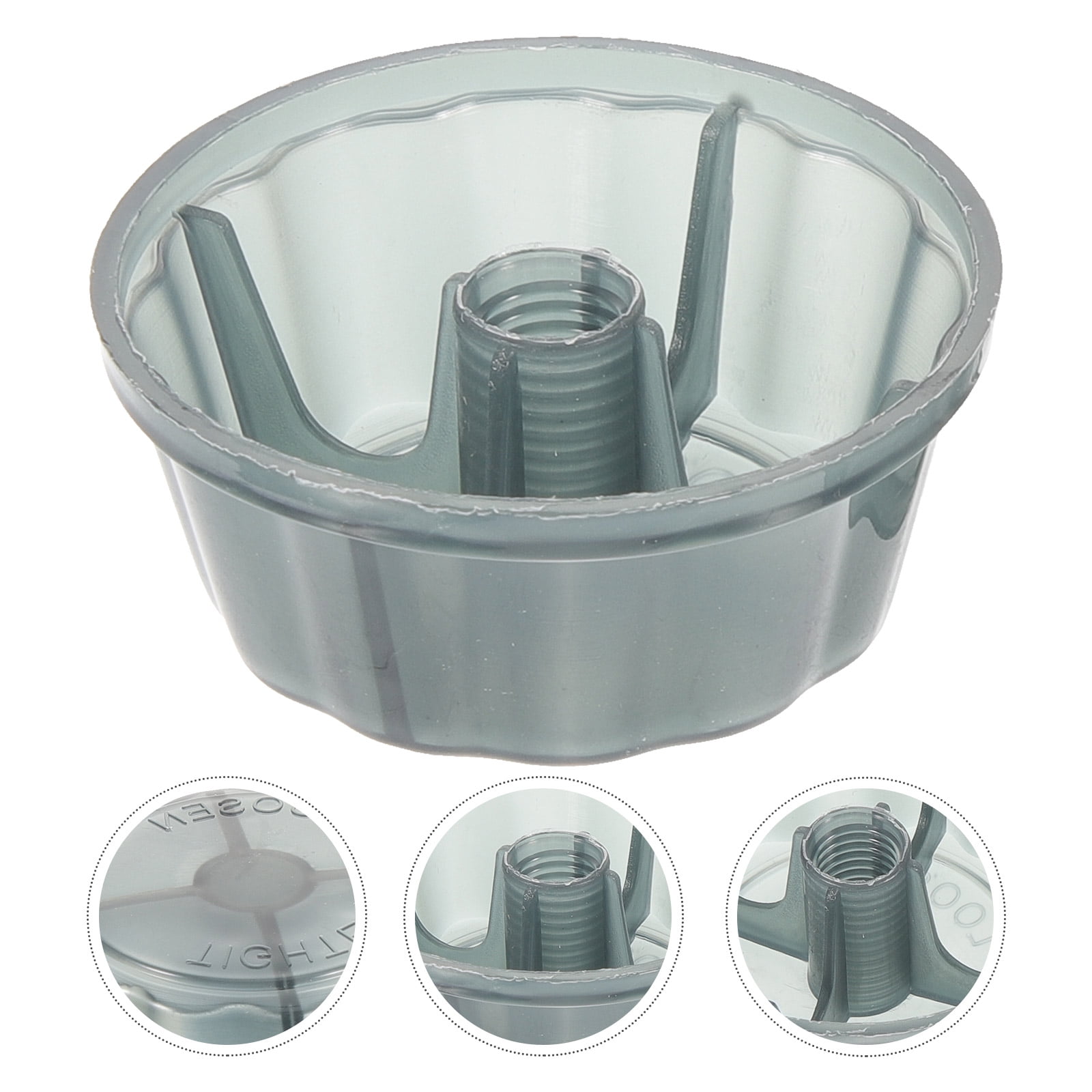 ETEREAUTY 5pcs Light Grey Fan Blade Nut Covers Secure Fixation for Home ...