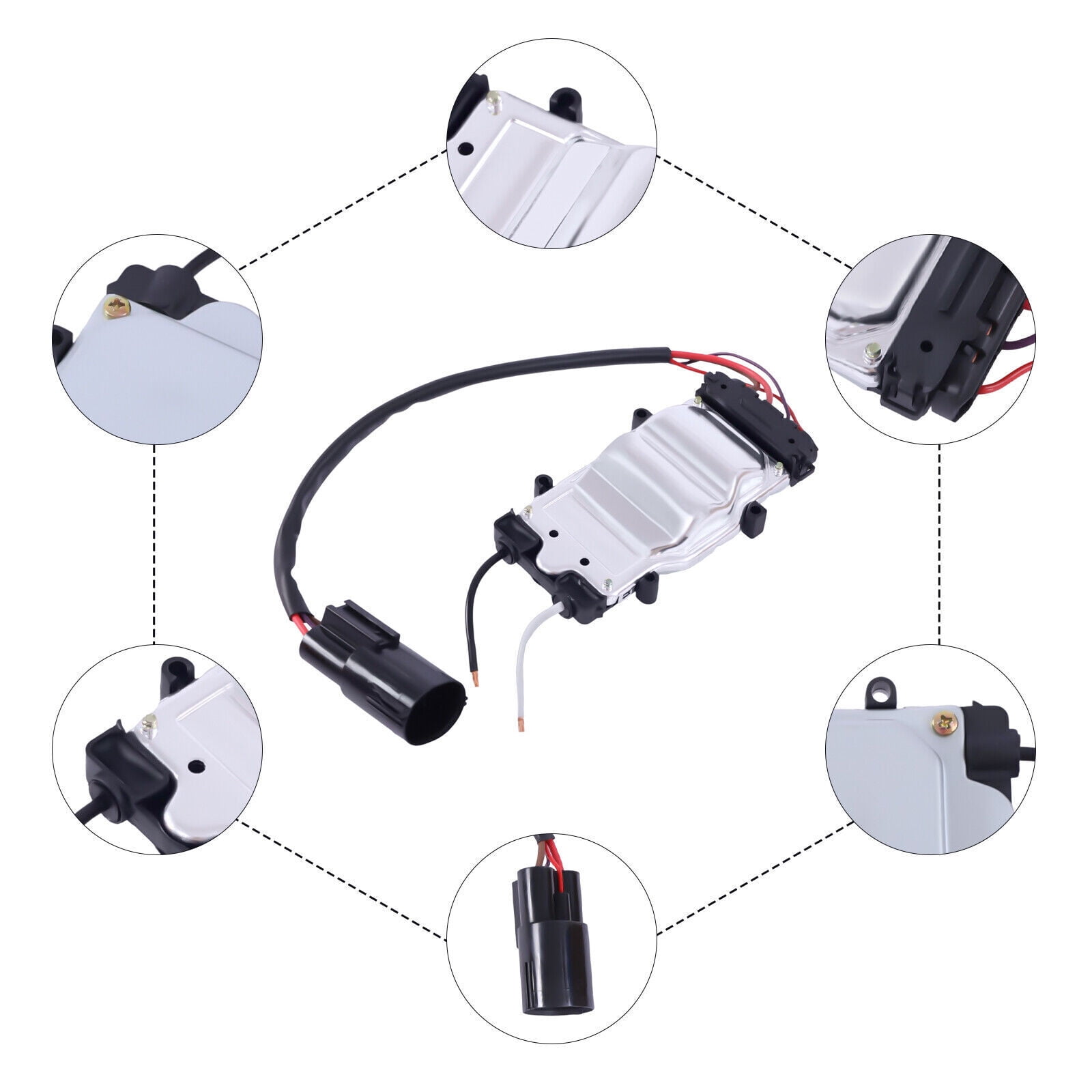 Fan Blower Control Module Left 1137328294 Fits Audi A6 4.2 2004-2010 ...