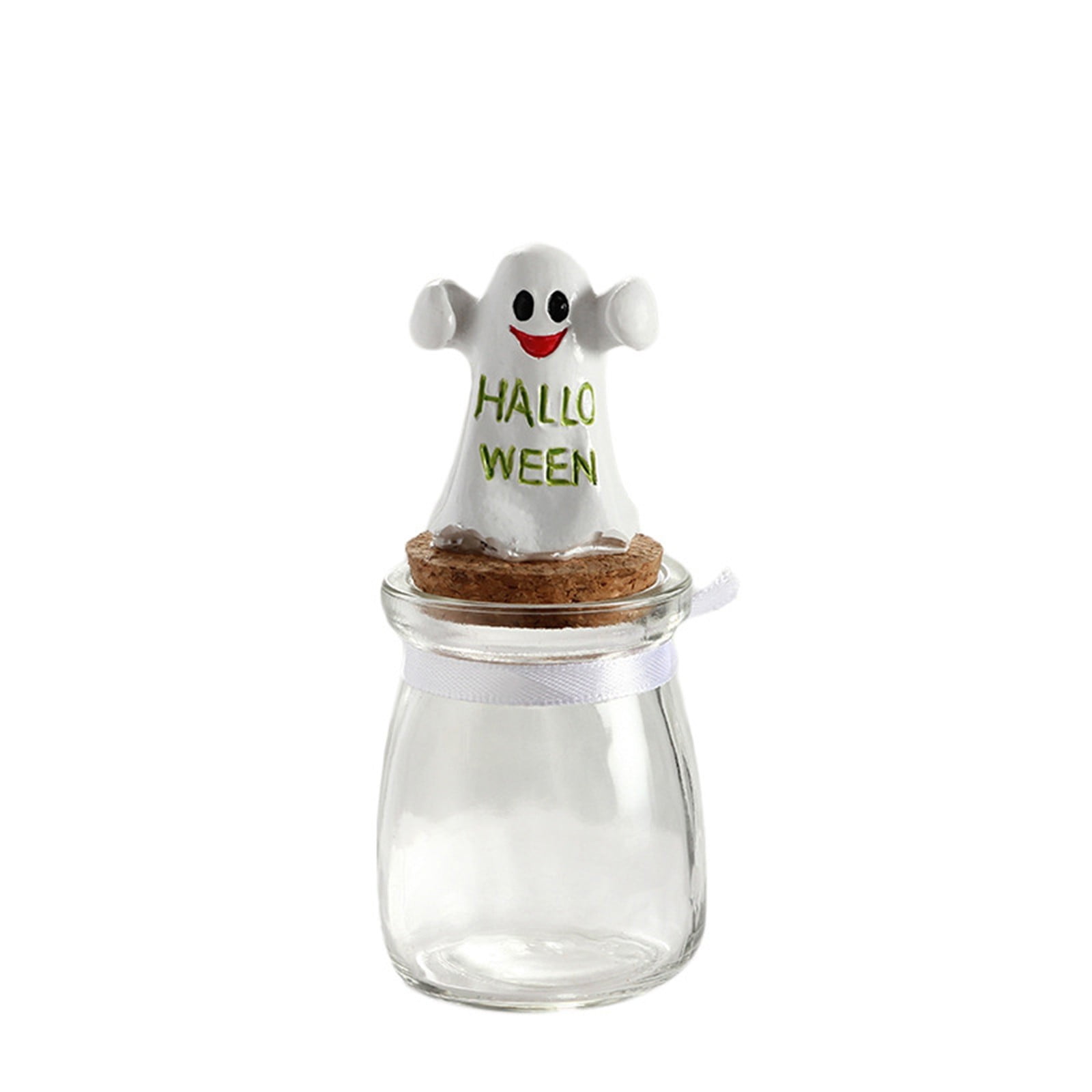Fan Candy Jar Tiered Tray Decoration Bat Pumpkin Small Glass Jar With ...