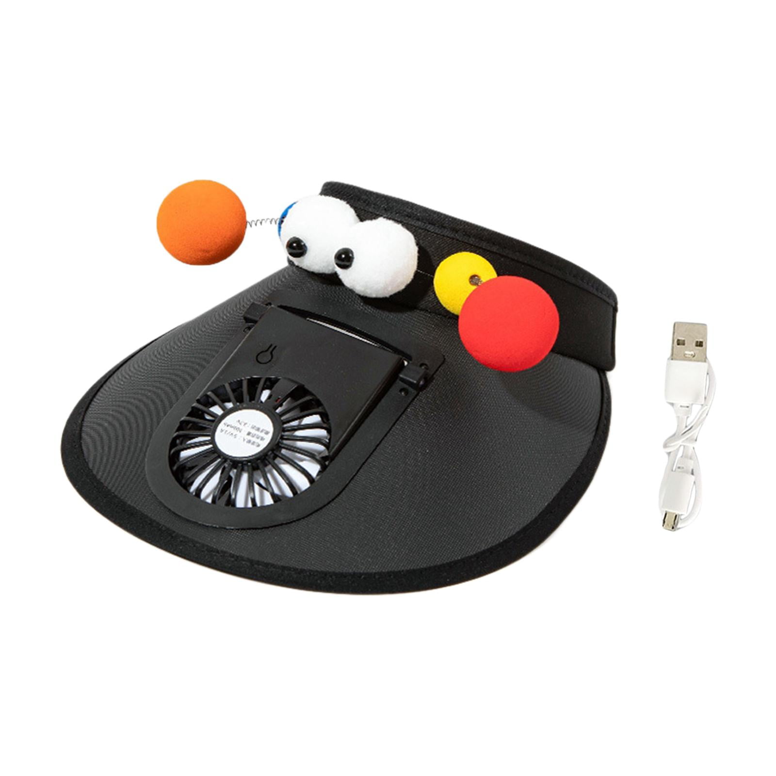 Segolike Fan Cap Fan Cooling Caps Lightweight Hat with Fans Sun ...