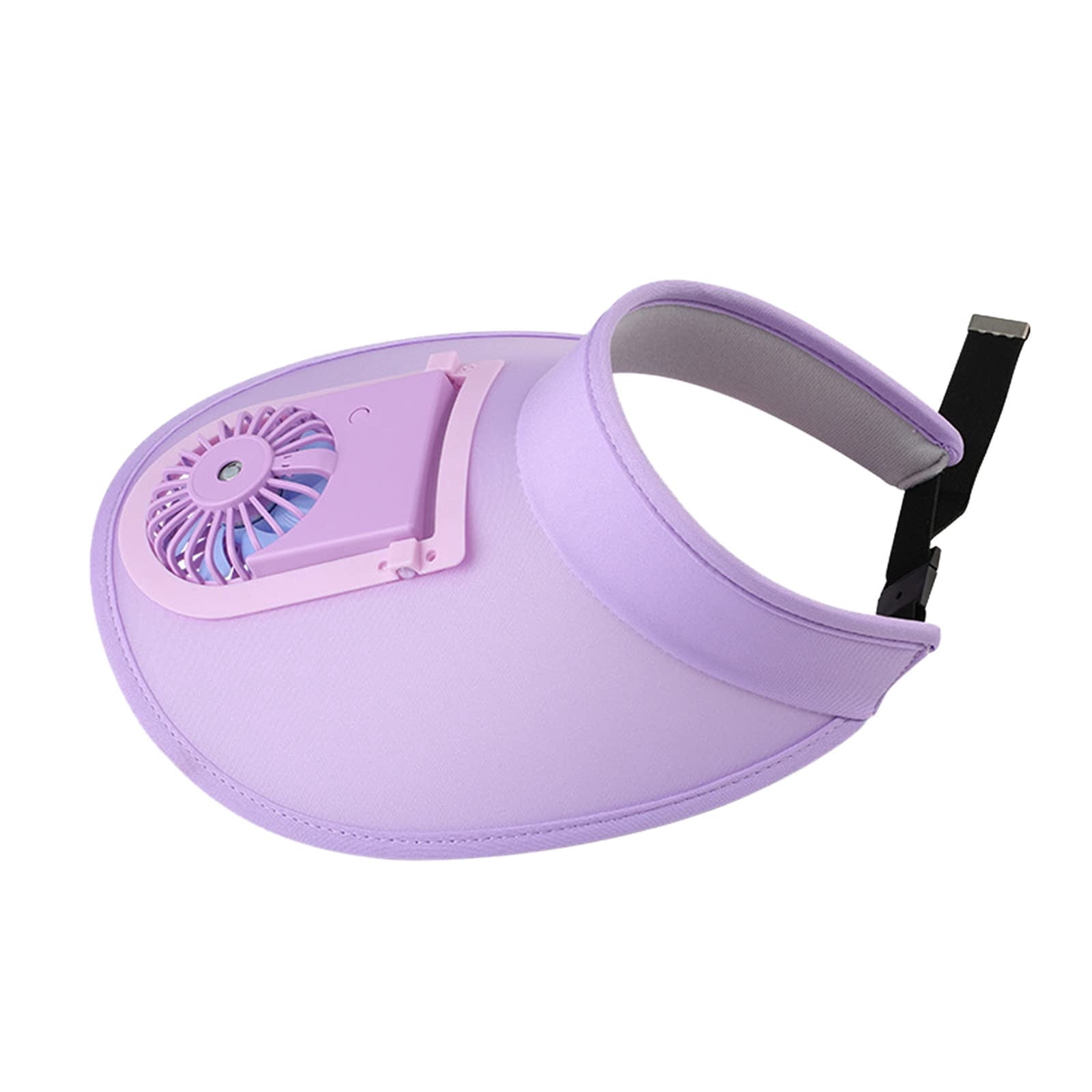 Fan Cap USB Charging Baseball Golf Hat Cool Your Face In Hot Sun Summer ...