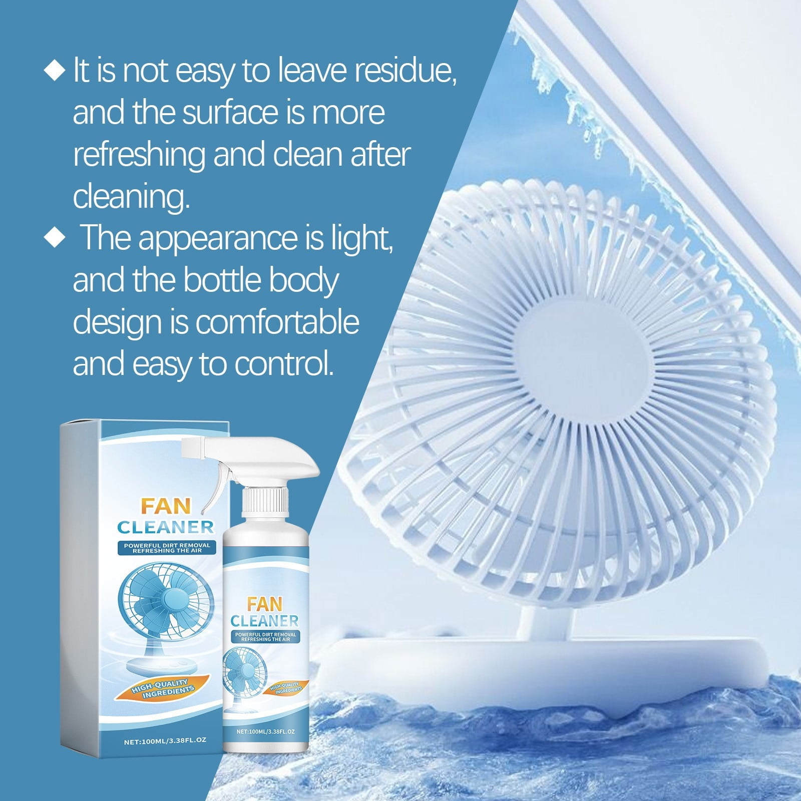 Fan Cleaner;High-Efficiency Fan Cleaner; Multi-Purpose Cleaner ...