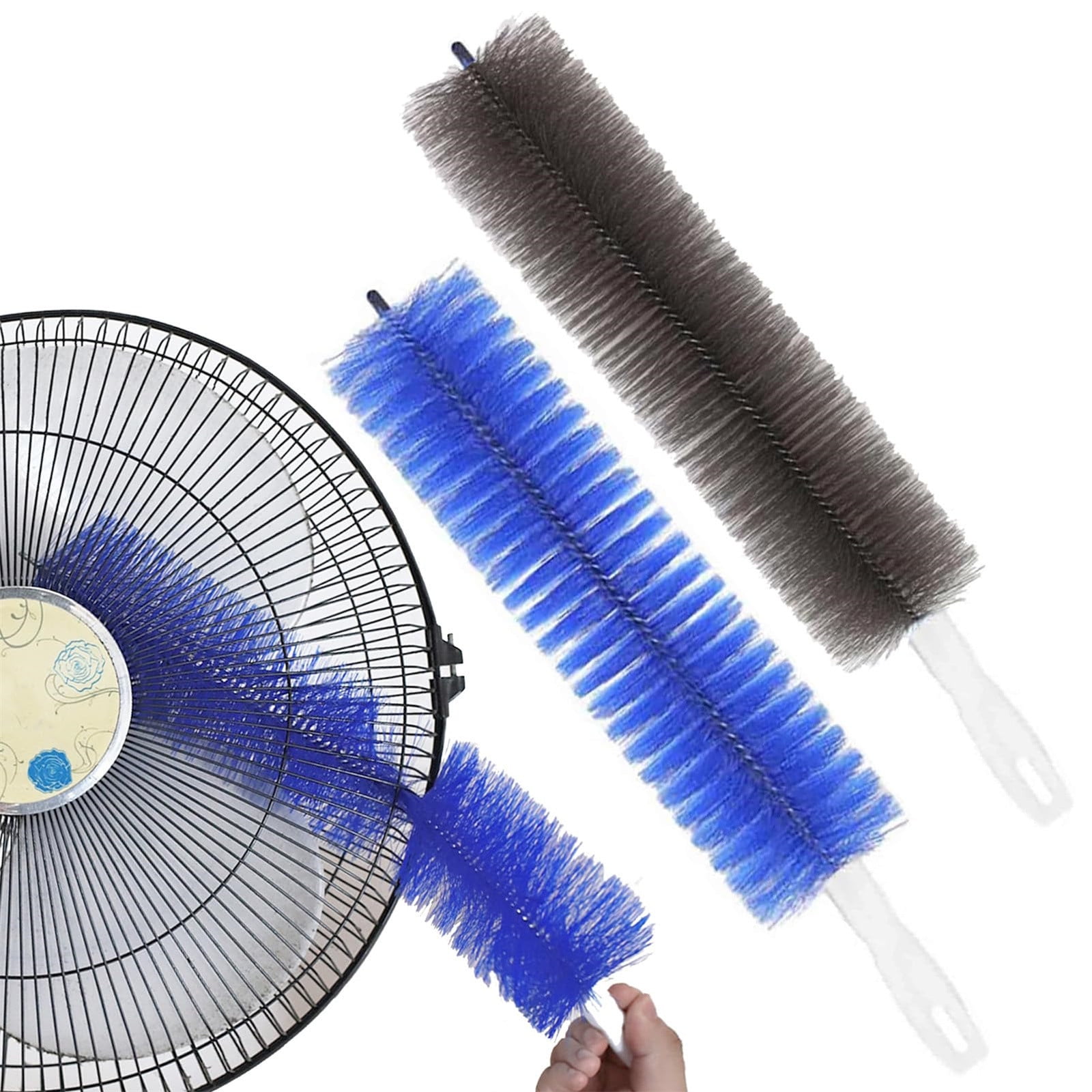 Fan Cleaning Brush Bendable Cobweb Duster - Microfiber Head, Washable ...