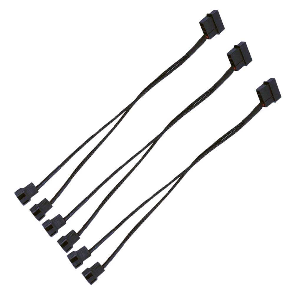 Toyandona Back to School Plastic Extention Cables for PC Fan Splitter ...
