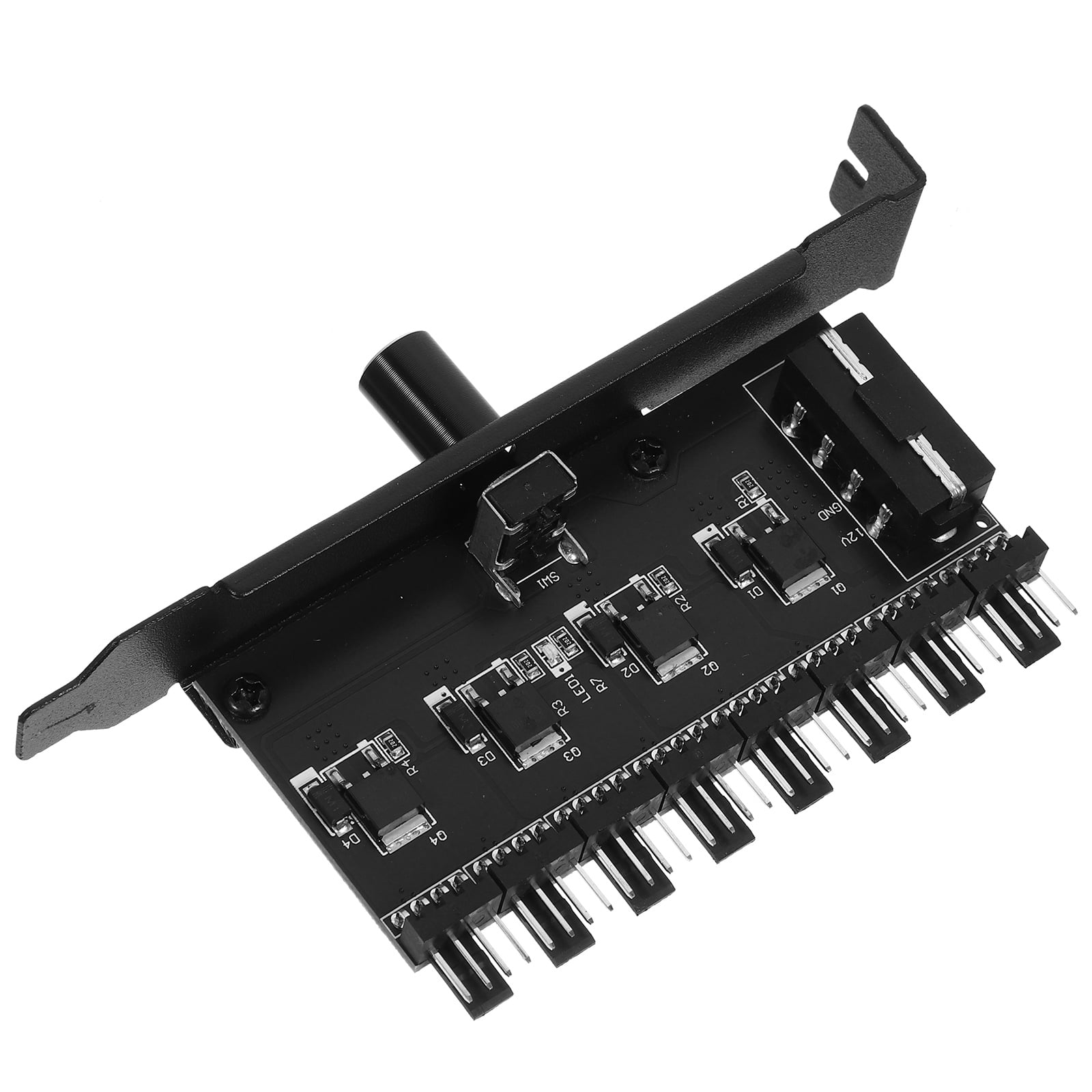 Fan Controller Switch Chassis Fan Splitter Fan Hub Controller Heat ...