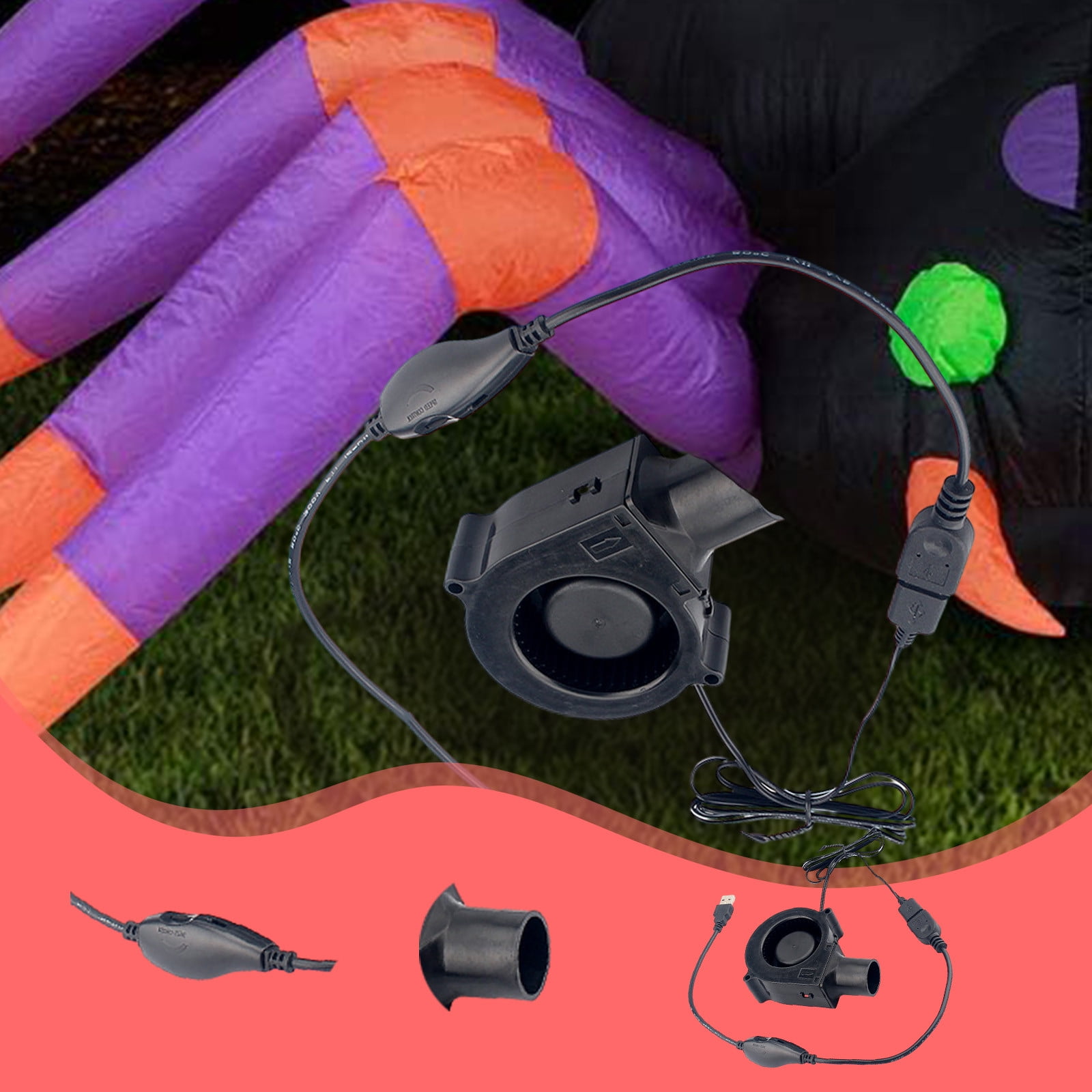 Fan Cool Down Fan (with Drive Speed Controller),75x30mm DC 5V ,Camping ...