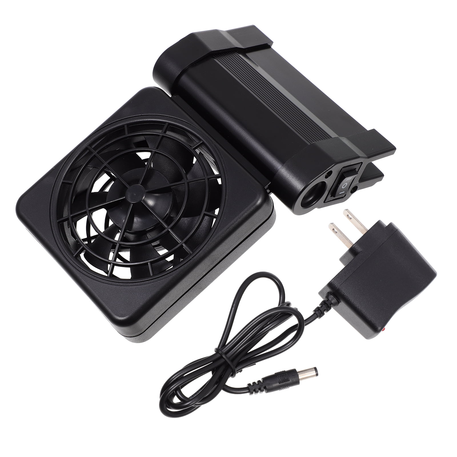 ifundom Black Plastic Fish Tank Cooling Fan with Adjustable Clip for ...
