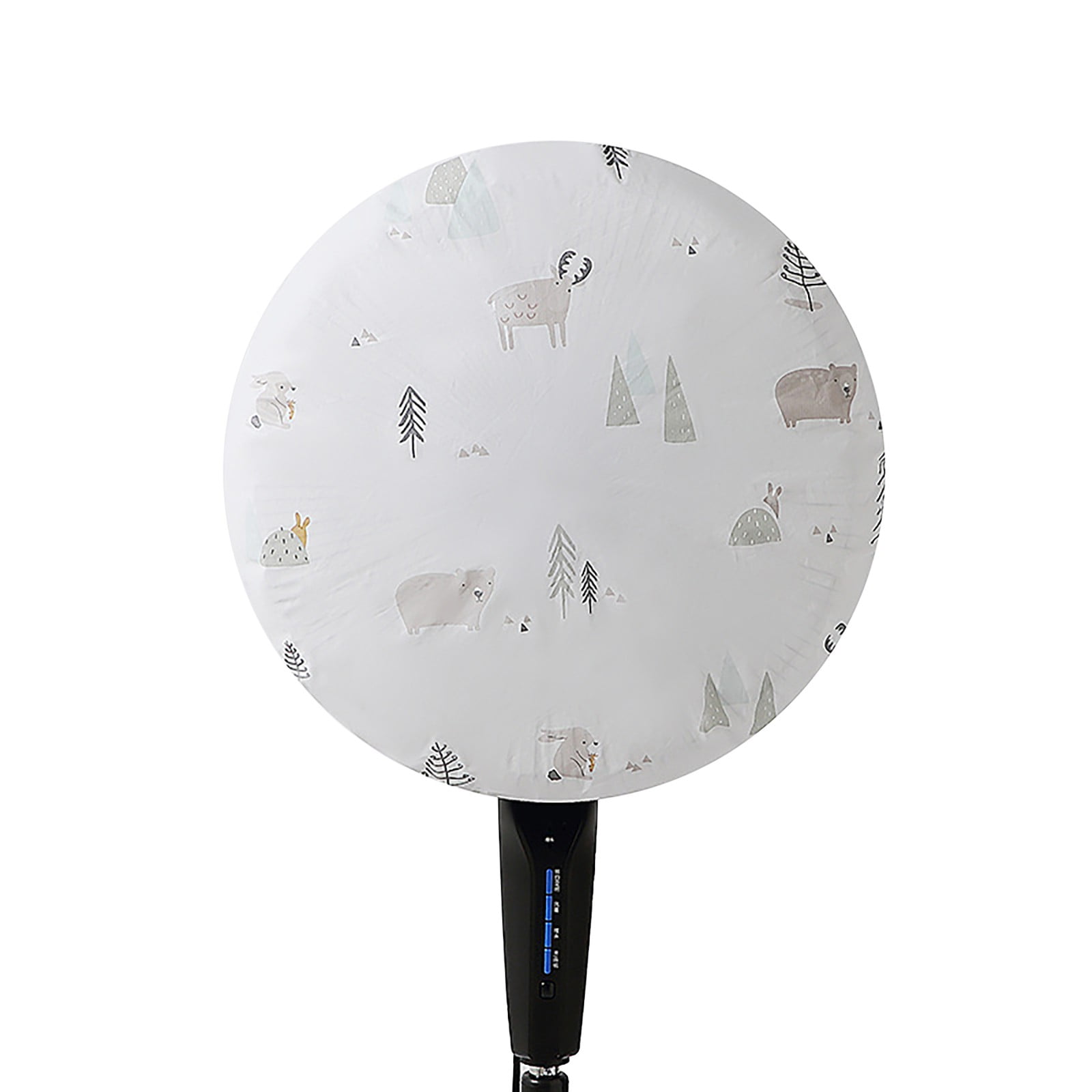 Fan Cover And Fan Cover Washable Vertical Circular Fan Cover Home Floor ...