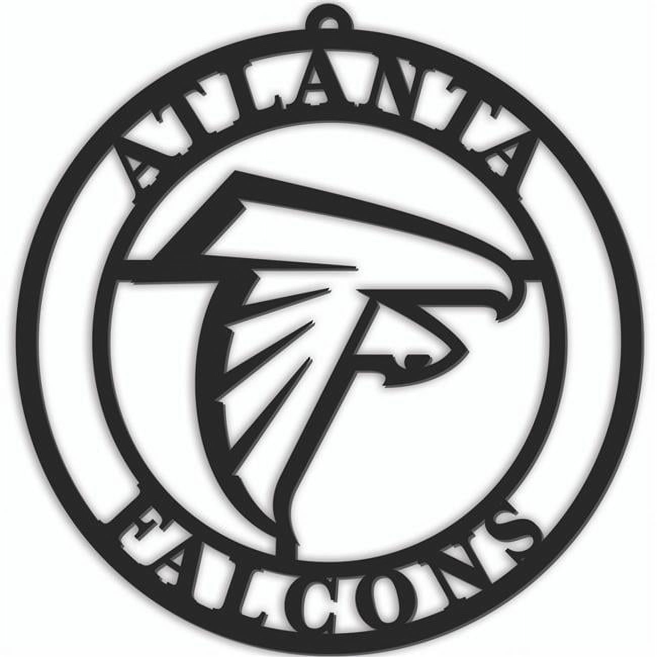 Fan Creations 7846139315 16 in. Atlanta Falcons Sign Door Hanger ...