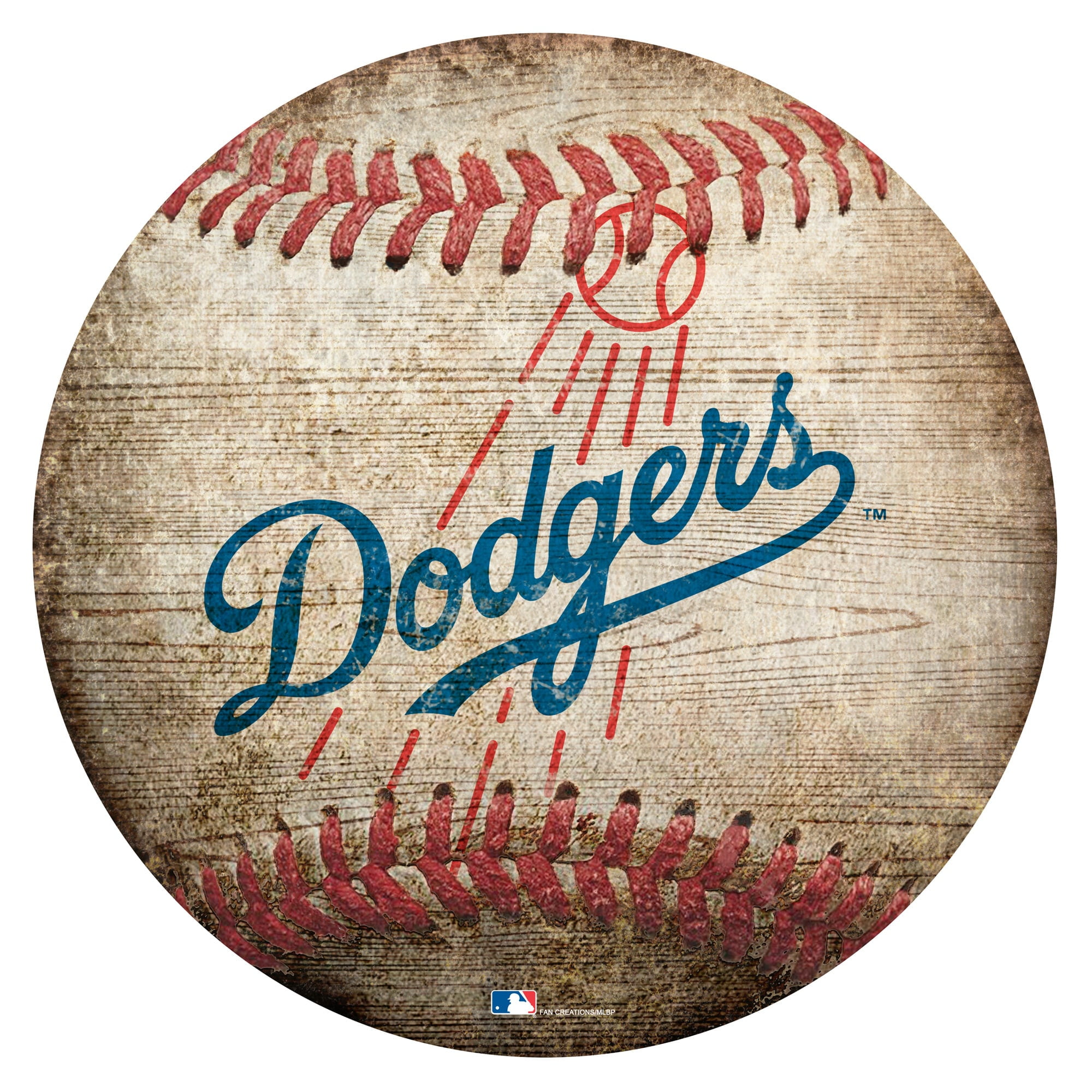 Fan Creations Dodgers Baseball Los Angeles 100% MDF Sign - Walmart.com