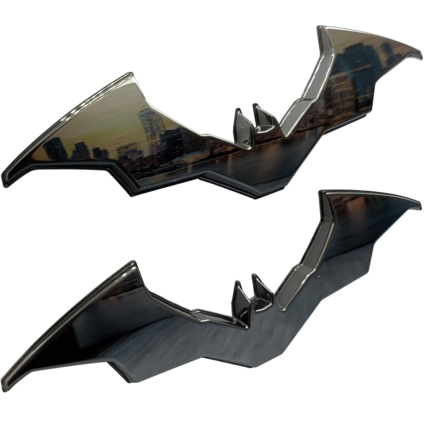 Fan Emblems The Batman 3D Car Badge Twin Pack - Movie Batwing Logo ...