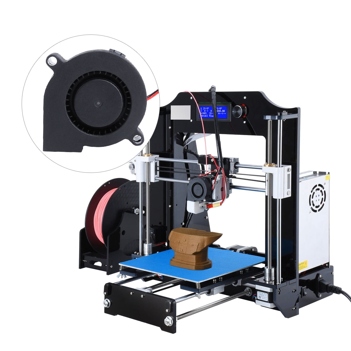 Fan Fandeliers 3D Printer Blowing for Cooling Heatsink DC - Walmart.com