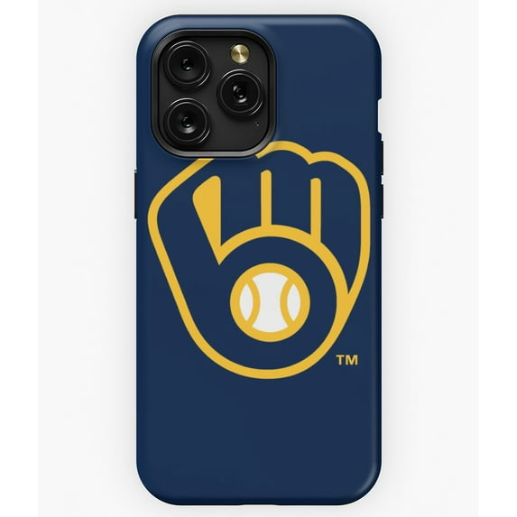 Fan Favorite Milwaukee Brewers Logo Baseball A10972 Phone Case for ...
