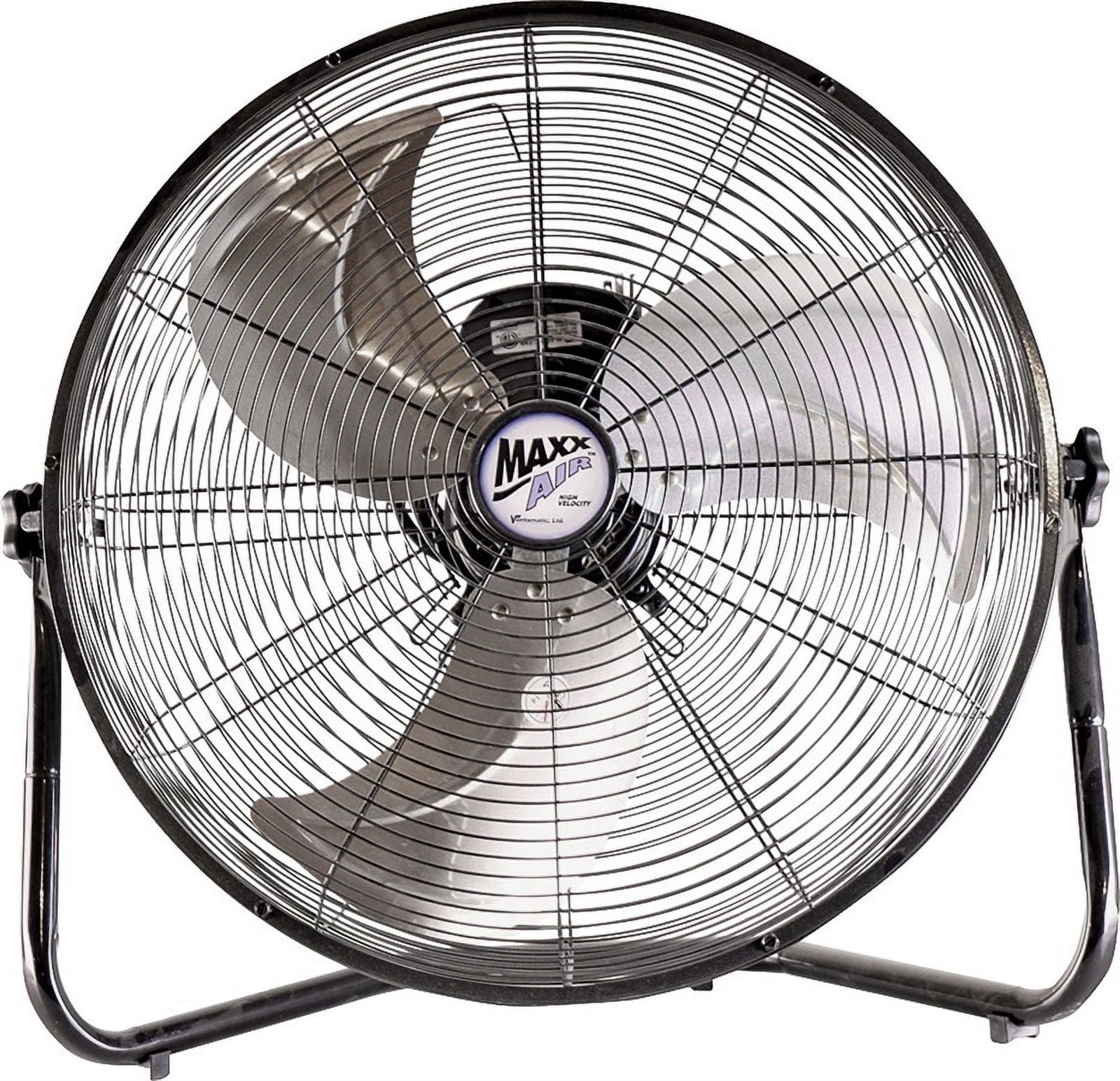 Fan Flr 20In 3150Cfm Gry 3Spd VENTAMATIC Stationary - Window & Floor ...