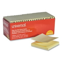 Universal UNV35617 Fan-Folded 3 in. x 3 in. Self-Stick Pop-Up Notes ...