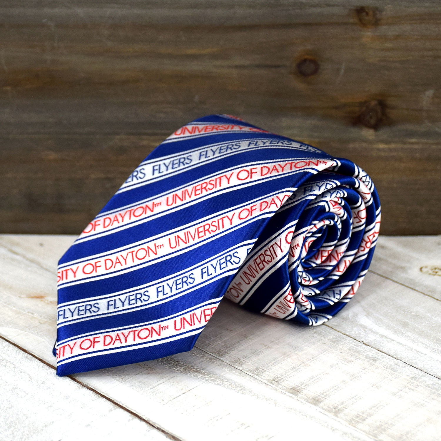Fan Frenzy Men's Tie: Dayton Flyers 62" Officially Licensed Microfiber ...