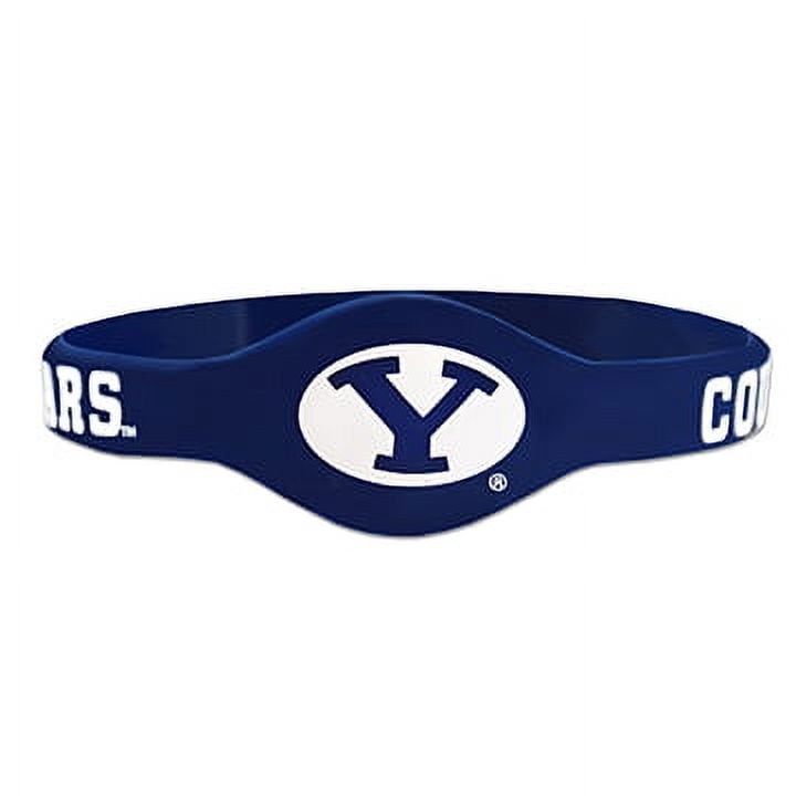 Fan Frenzy Gifts BYU Cougars Medium 8" Blue Bracelet - Walmart.com