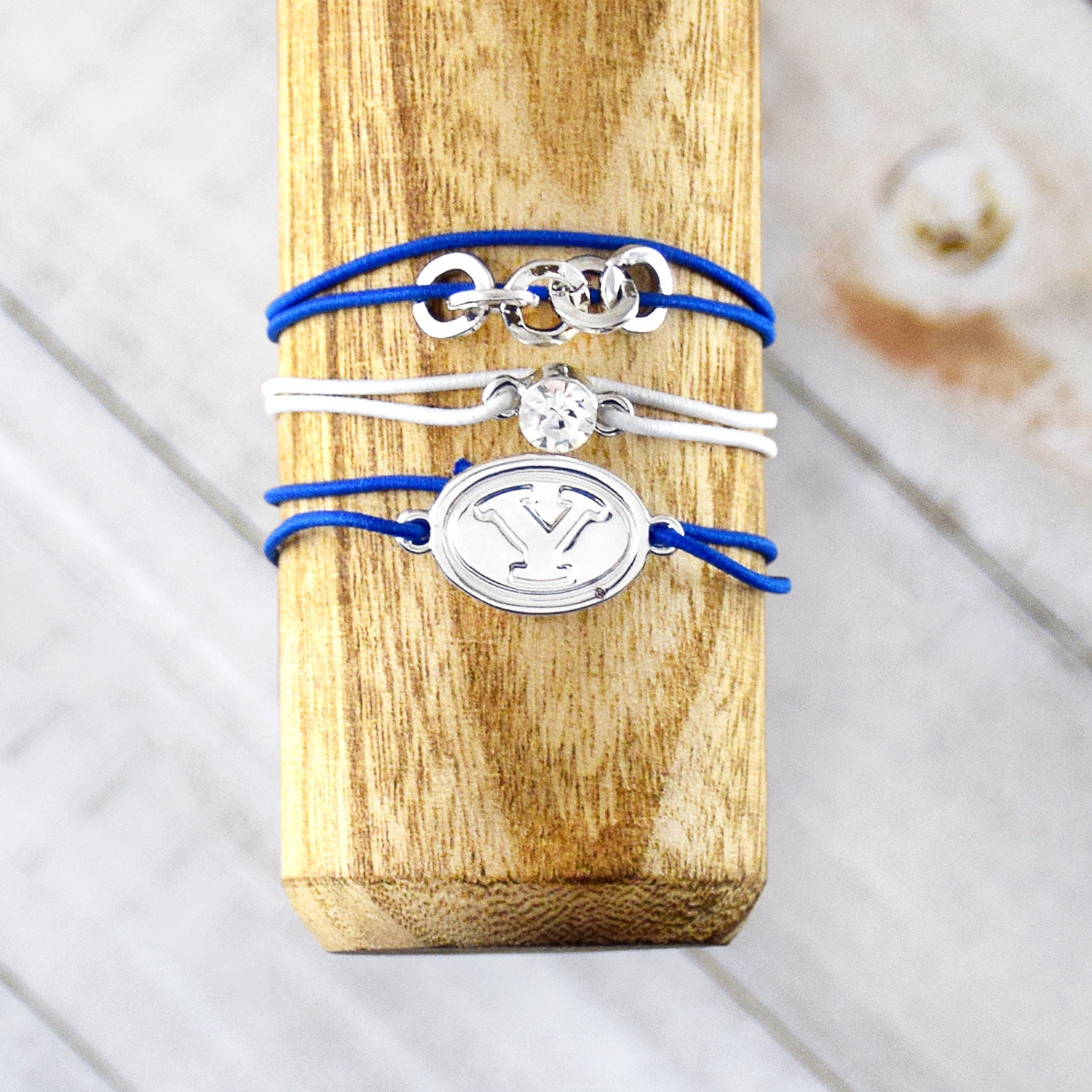 Fan Frenzy Gifts BYU Cougars Officially Licensed Elastic Bracelet 3 ...