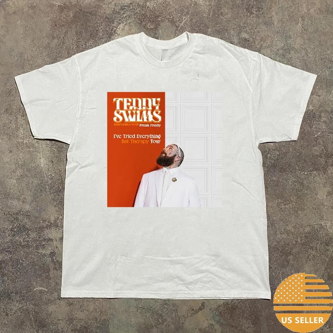 Fan Gift Ive Tried Everything But Therapy Tour Teddyyyy Swims T Shirt ...