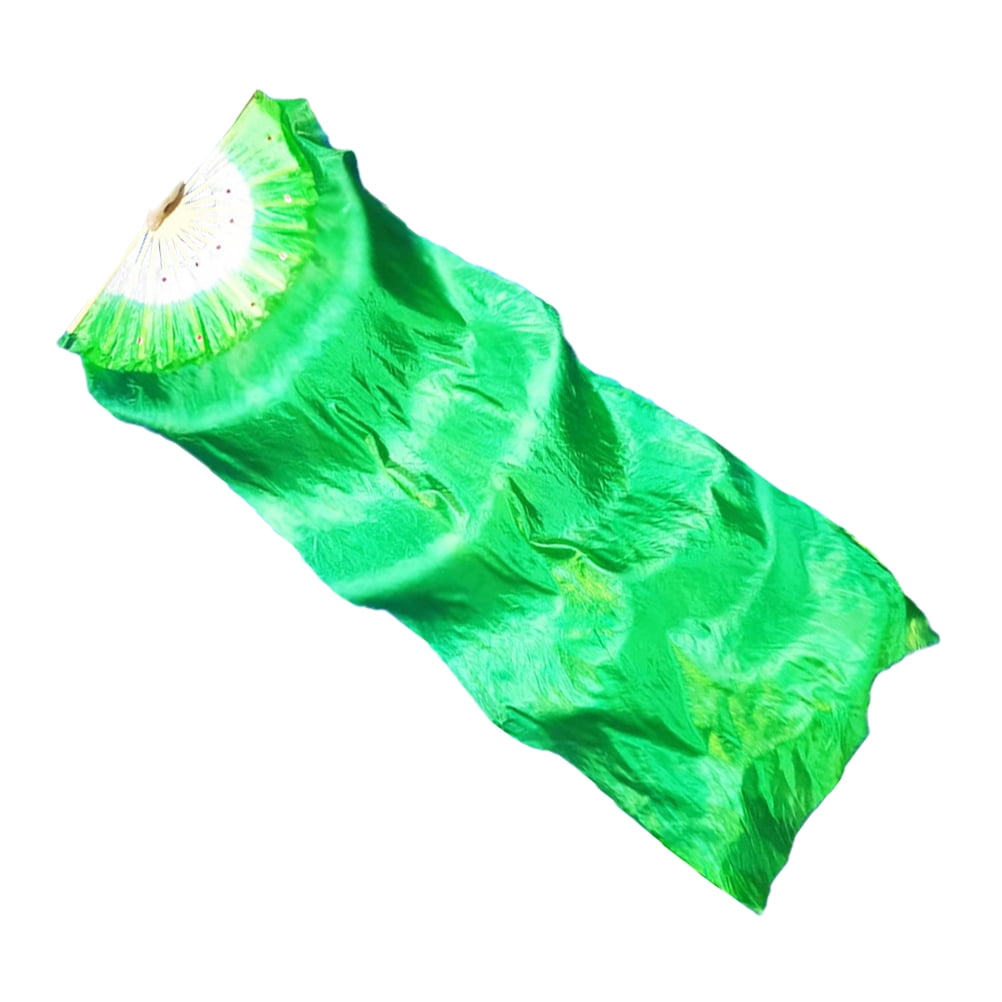 Fan Handheld Fans Worship Flags for Accessories Long Silk Fold Lengthen ...