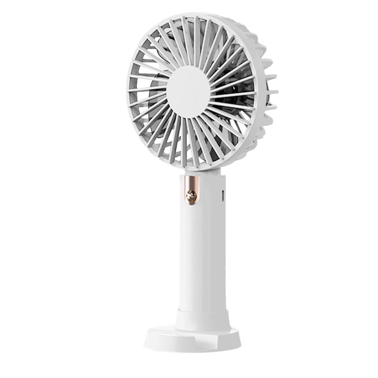 Fan Handheld With Mobile Desk Holder Portable And Battery Mini Personal ...